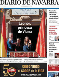 Periódicos diarios de Navarra. Toda la prensa de España